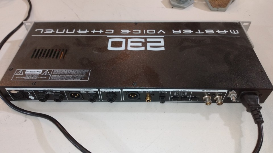 Aphex 230 Master Voice Channel Tube pre-amp | eBay