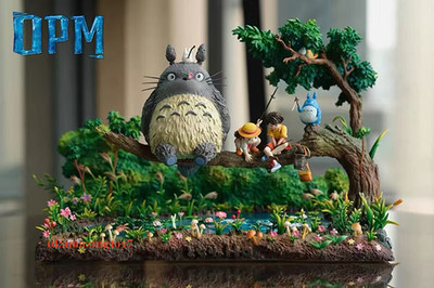 OPM Studios My Neighbor Totoro Mei Resin Model Fishing Statue H22cm | eBay