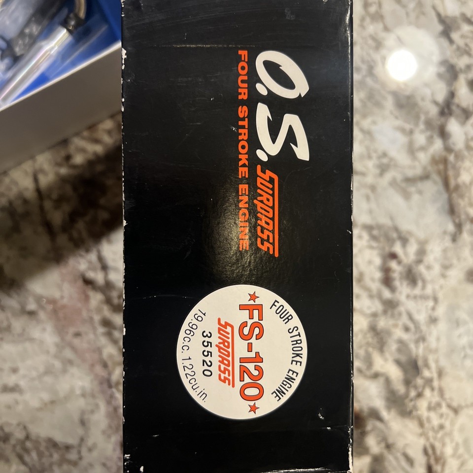 Vintage New Old Stock Os Fs120 Engine Four Stroke Surpass 35530 | eBay