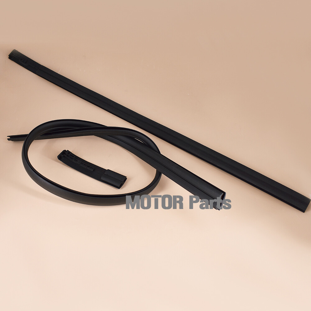 LH & RH For TOYOTA 2008-2013 HIGHLANDER CENTER ROOF DRIP SIDE FINISH ...