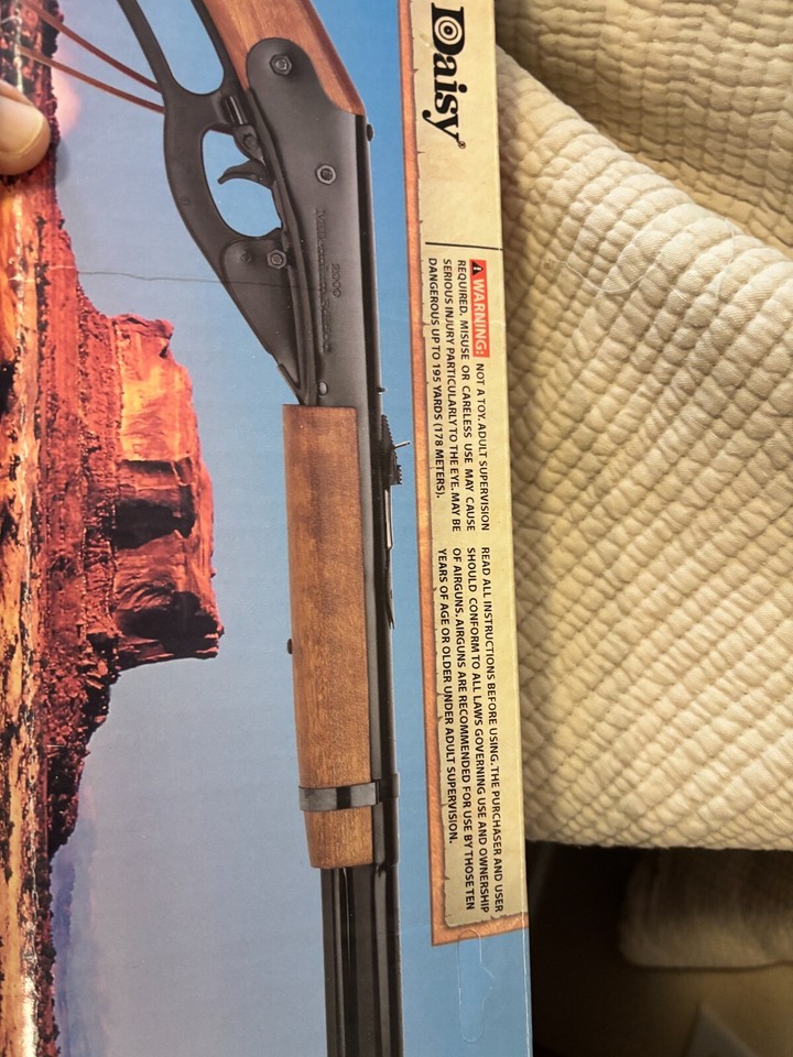 Daisy Red Rider BB Gun Millineum Addition 2000 Used in Box | eBay