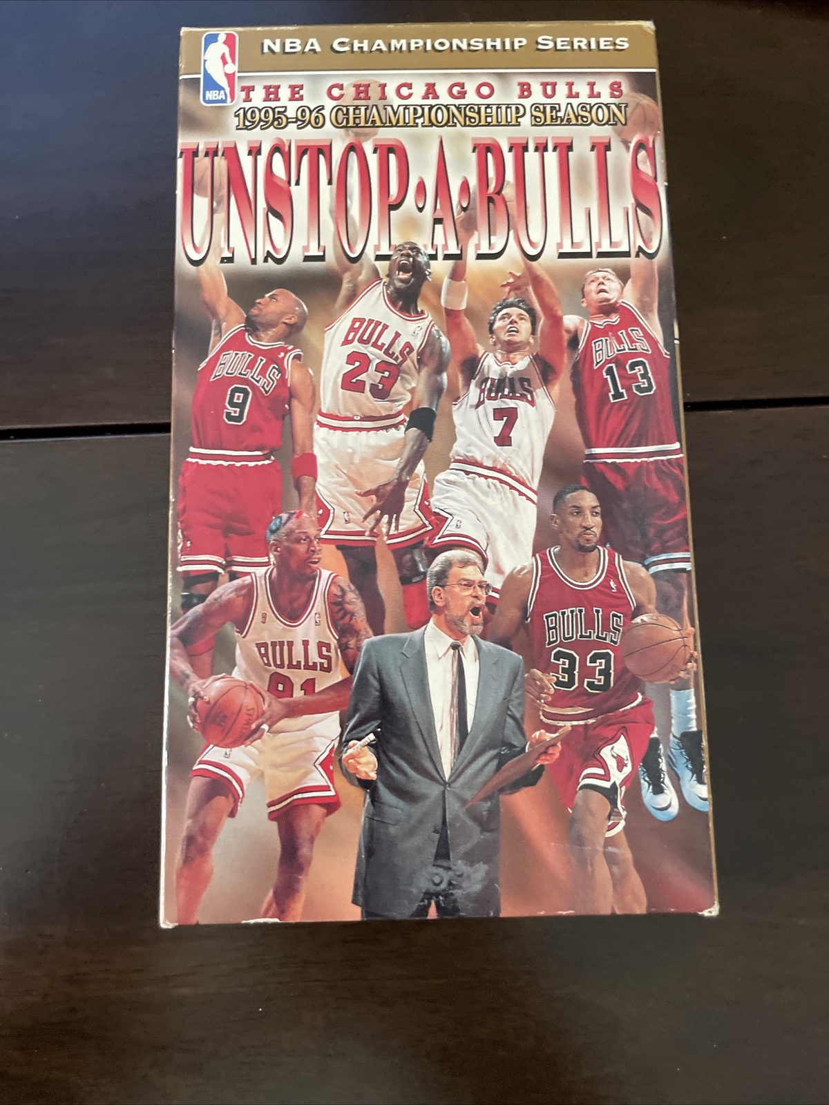Chicago Bulls 1995-96 UnstopABulls NBA Championship VHS Michael Jordan ...