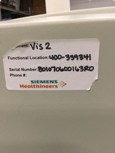 Siemens Dimension Vista 1500 Intelligent Lab System Chemical Analyzer ...
