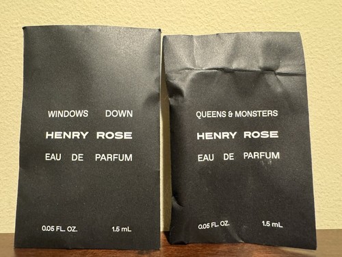 Henry Rose Windows Down/ Queens & Monsters Perfume Sample 1.5 ml / 0.05 oz New | eBay
