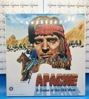 Very Rare VTG Box Ex Cond. Apache Factory Sealed Excitement of the old ...