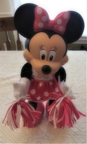 Disney Cheerin' Minnie Mouse Animated Cheerleader Mickey So Fine Fisher ...