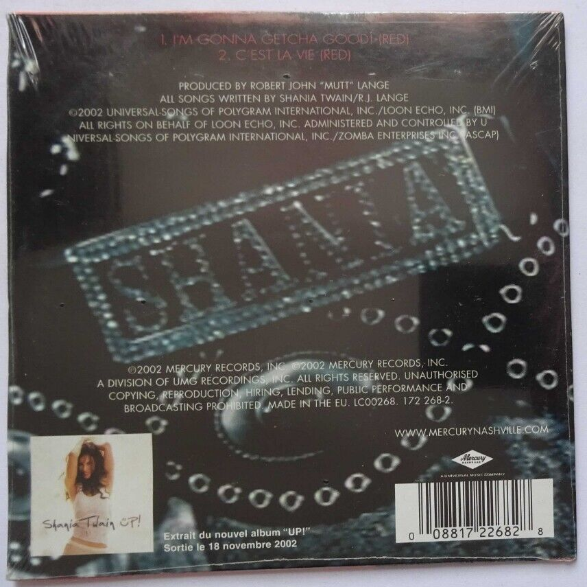 SHANIA TWAIN : I'M GONNA GETCHA GOOD ♦ NEW CD SINGLE ♦ | eBay