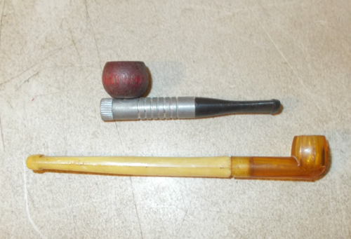 Lot Of TWO 2 Miniature Vintage Estate SMOKING Pipes | eBay