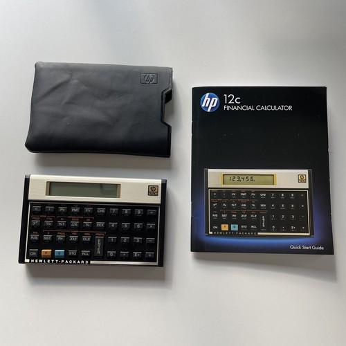 HP 12C 30th Anniversary Edition Financial Calculator for sale online | eBay