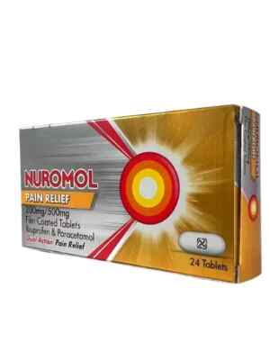 Nuromol 200mg/500mg - Ibuprofen/Paracetamol - 24 Tablets | eBay UK