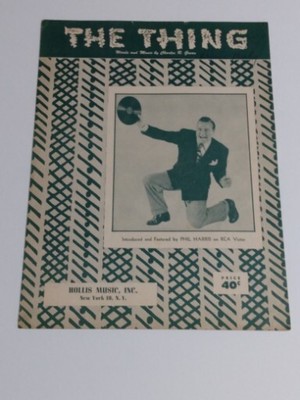 the Thing Phil Harris 1950 Sheet Music Preowned | eBay