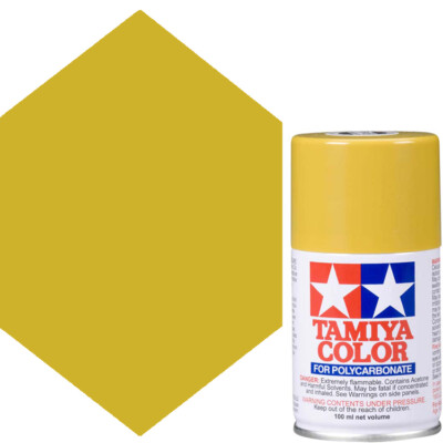 Tamiya Polycarbonate PS-56 Mustard Yellow Spray Paint 86056 | eBay