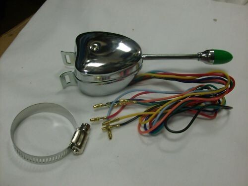 Universal Turn Signal Switch, Chrome Steel Housing car and truck | eBay
