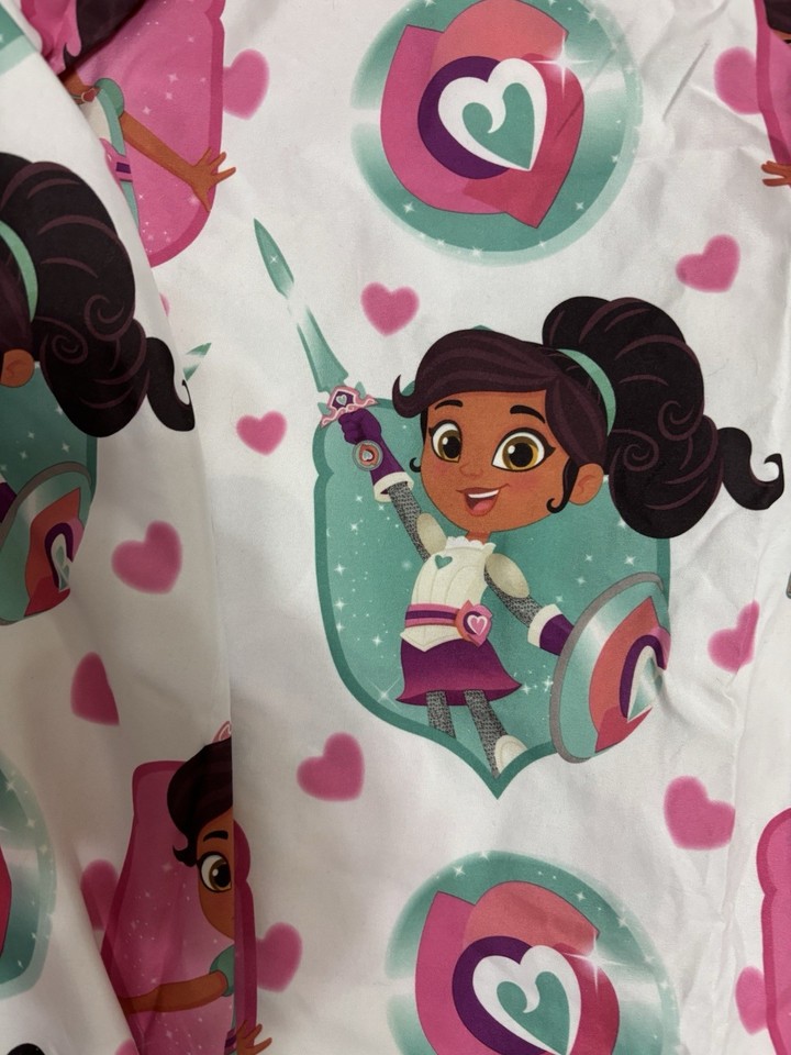Nella The Princess Knight Twin Sheet Set And Reversible Comforter | eBay