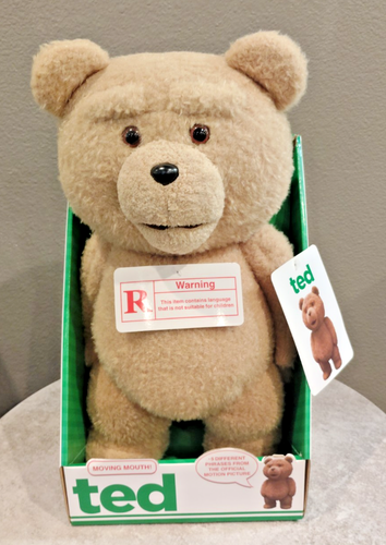 TED 2012 15in RATED R RED TAG MOVING MOUTH 5 DIFFERENT PHRASES FROM THE ...