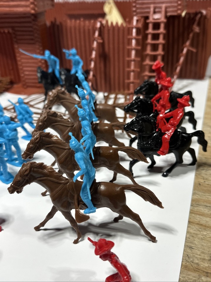 Marx Toys Fort Apache Play Set Vintage Commemorative Edition #4502 ...