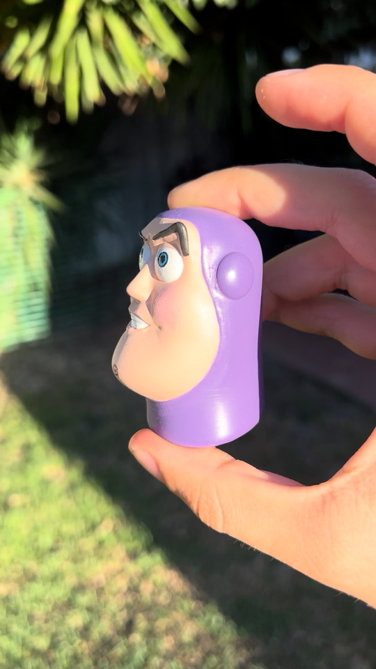 Toy Story Buzz Lightyear Movie Accurate Head Custom Toy Mode | eBay