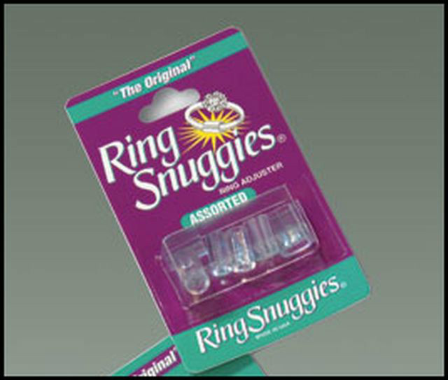 THE ORIGINAL RING SNUGS SNUGGIES RING SIZE REDUCERS ADJUSTERS 2mm-6mm ...