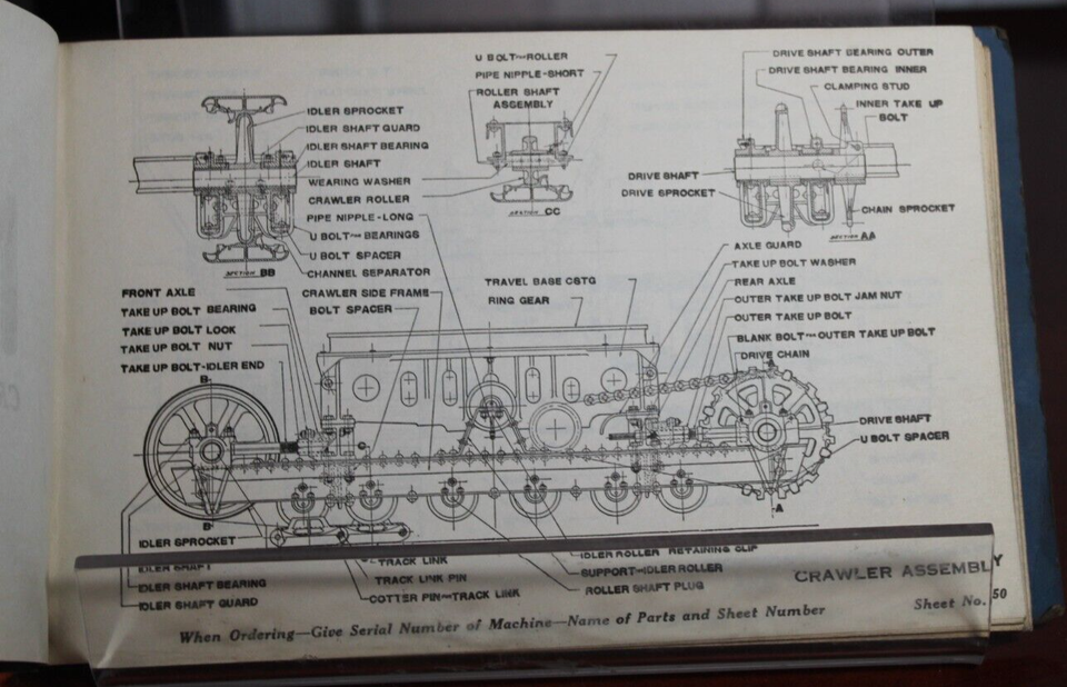 Northwest Repair Parts List Model 2 Crawler Cranes-Draglines-Shovels | eBay