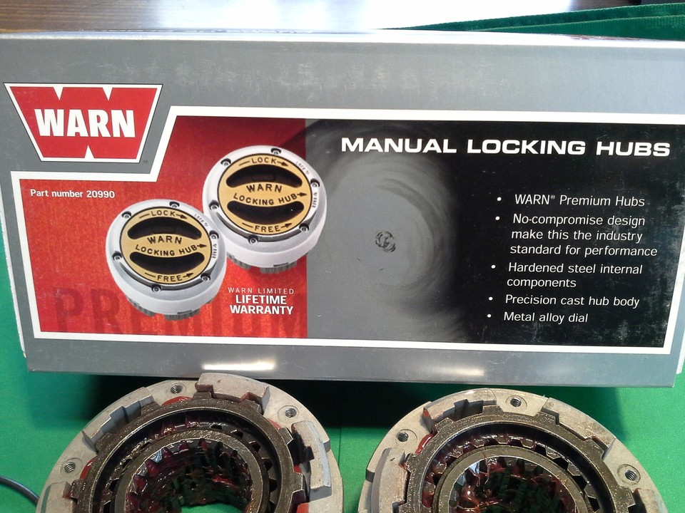 Warn Industries 20990 Premium Manual Locking Hubs | Ford Chevy Jeep ...