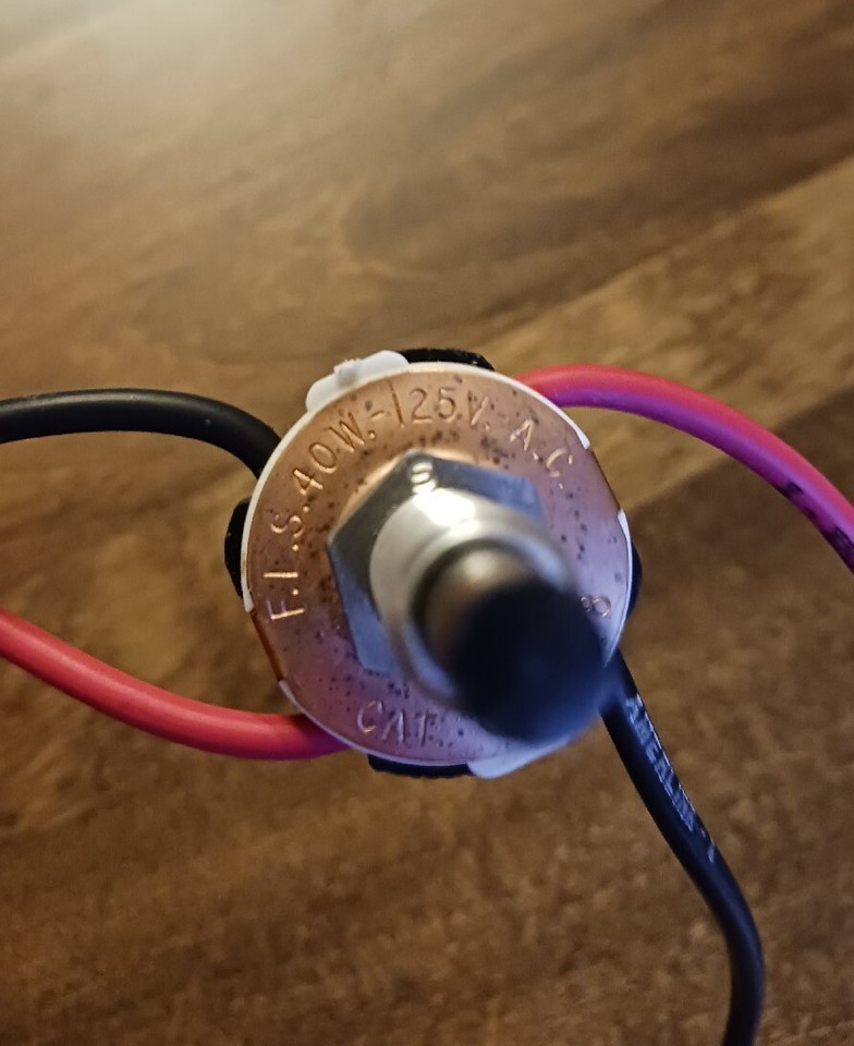 Leviton 388 Flourescent Starter Switch Push Button 4-Button 40W-125V-AC ...