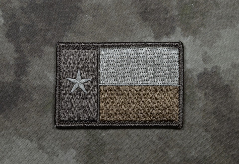 Subdued TEXAS State Flag Tactical Patch | eBay