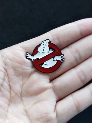 Ghostbusters Enamel Pin Logo Retro 80s 90s Movies Film Metal Badge for ...