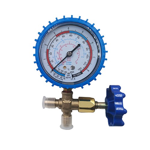 High And Low Pressure Single Gauge Valve Refrigerant Pressure Gauge | eBay