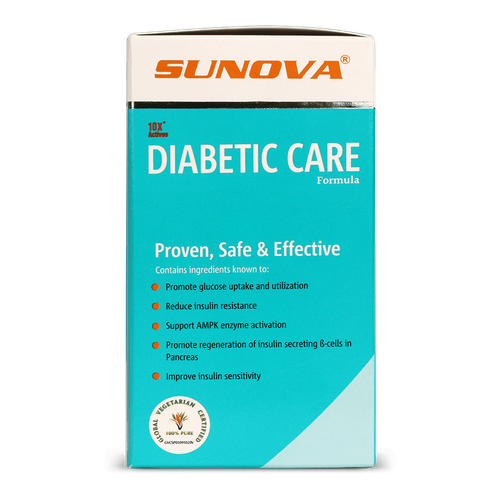 Sunova Diabetic Care 60 Veg Capsules | eBay