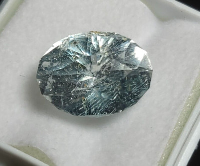 Brazilian Topaz Hand Cut Oval Loose Natural Gemstone (7.98 ct.) (10 ...