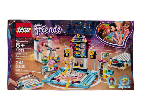 LEGO 41372 Friends Stephanie's Gymnastics Show NIB Factory Sealed Fast ...