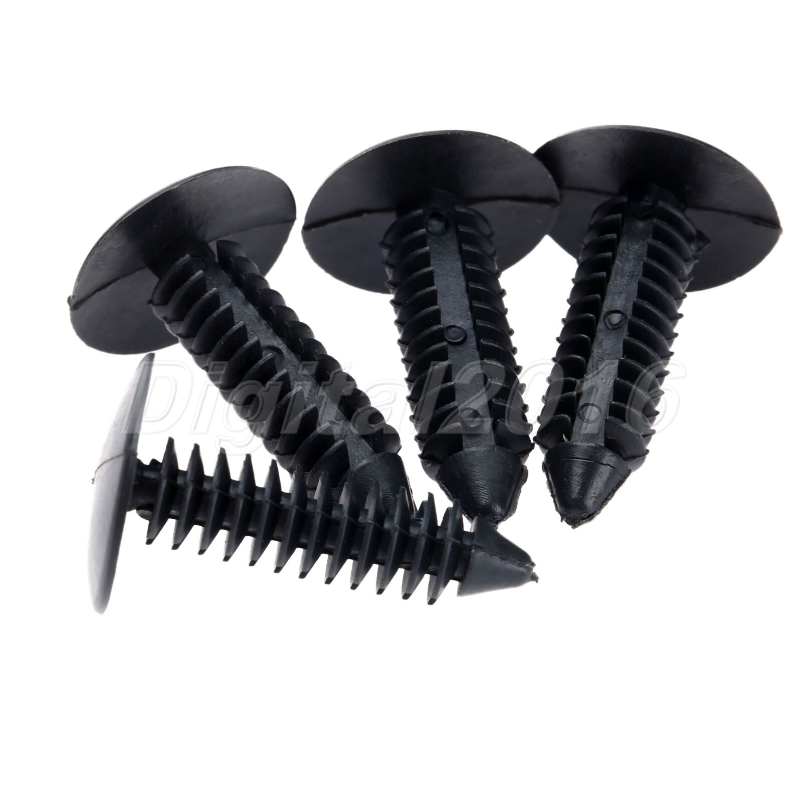 50X For Car Plastic Screw Fastener Rivet Retainers Hood Insulation Push ...