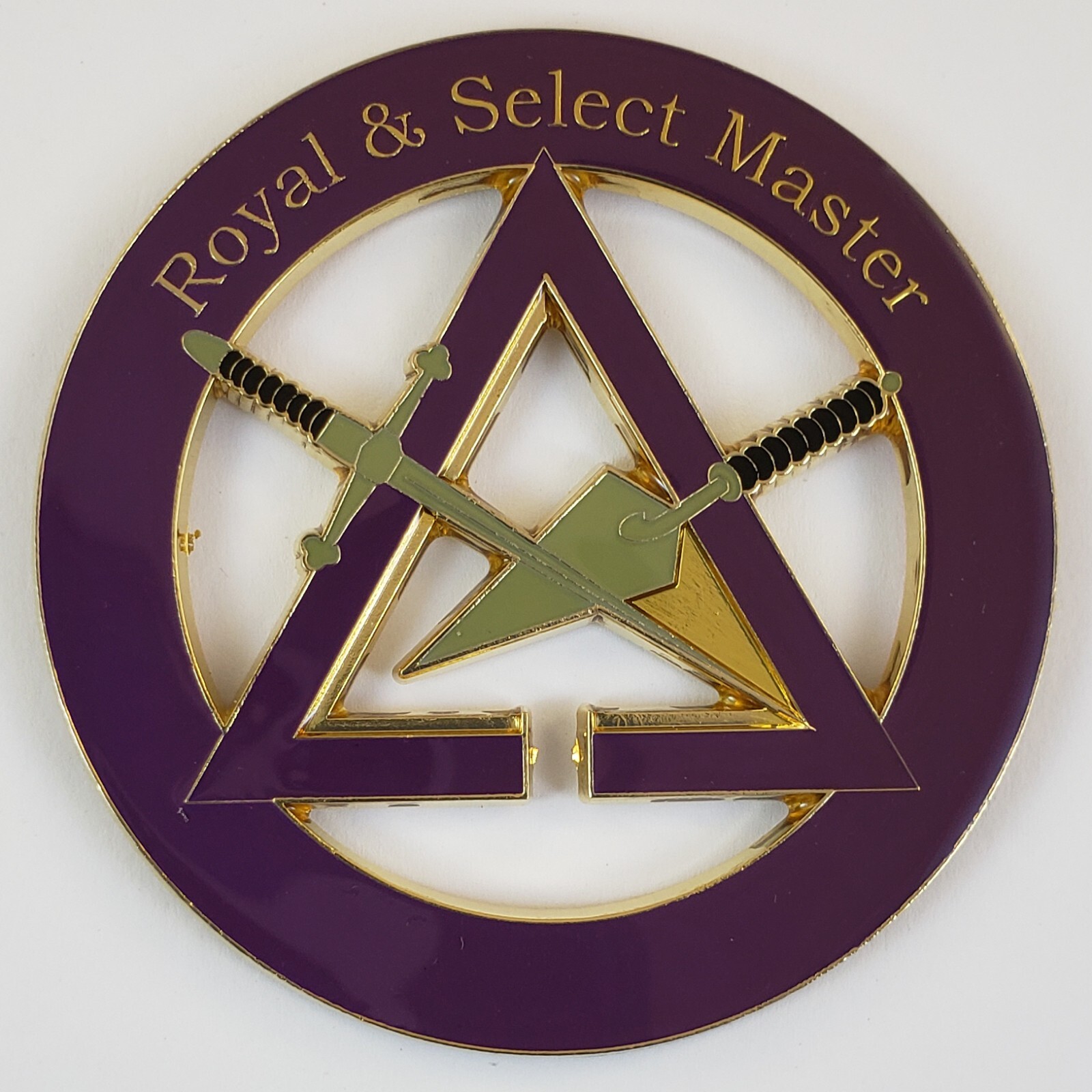 Auto Emblem Royal & Select Master Style 2 Mason (SCA-1040) Masonic ...