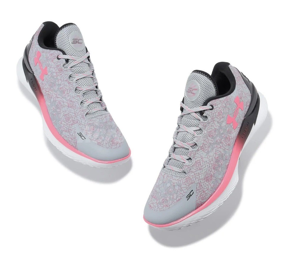 Under Armour Curry 1 Low FloTro 'Pink Shock' Basketball Shoes (3026278 ...
