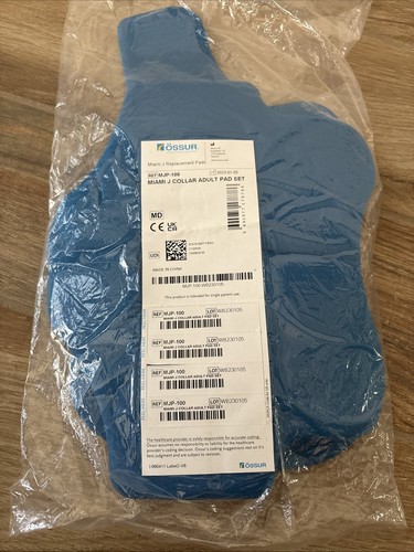 Ossur New Miami Jay Collar MJP-100 Color Adult Pad Set 5690977178786| eBay