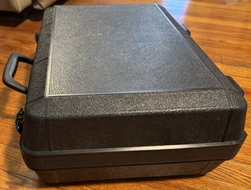 Vintage Plastic Hard Protective Storage Case with Handle, NO Foam ...