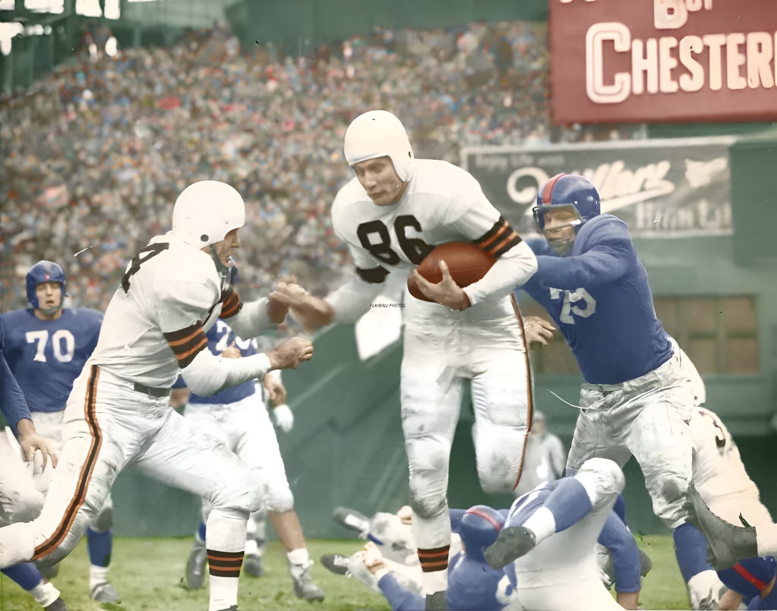 jones-dub-1951-browns 8x10 Colorized Print-FREE SHIPPING | eBay