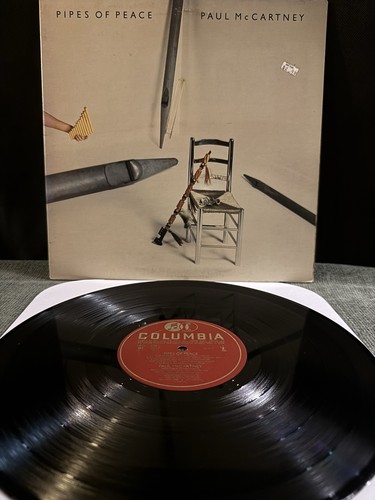Paul McCartney - Pipes Of Peace - MPL Records Pressing QC-39149 | eBay