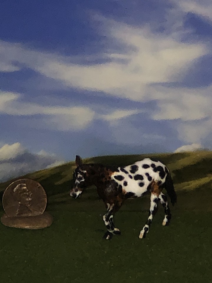 OOAK Micro cm Custom Horse /Mule 3D Printed Like Breyer Mini Resin x D ...