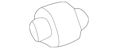 Genuine Audi Ft Upper Control Arm Bushing 4E0-407-515-D | eBay