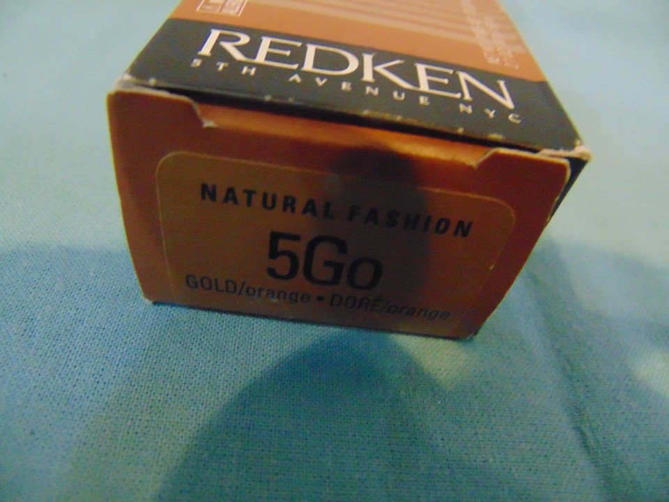 Redken Color Fusion Color Cream 5Go Gold/Orange | eBay