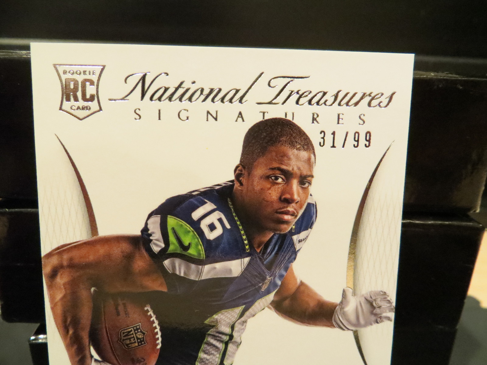 National Treasures Rookie On Card Autograph Seahawks Tyler Lockett 31/ ...