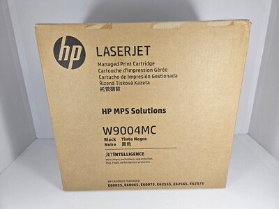 W9004MC New Genuine HP Black Toner Cartridge E60055 E60065 E60075 ...