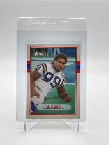 1989 Topps Traded Al Noga Rookie Football Card #55T NM-Mint FREE ...