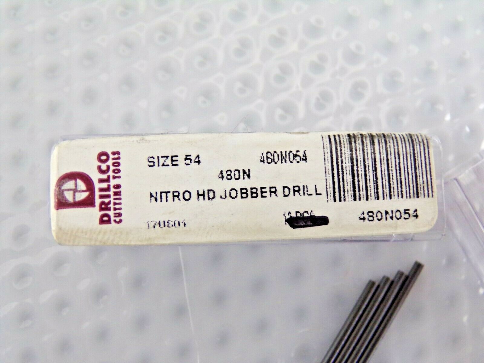 480N054 #54, Nitro Drill Heavy Duty - Drillco Cutting Tools - 4 Pack (K ...