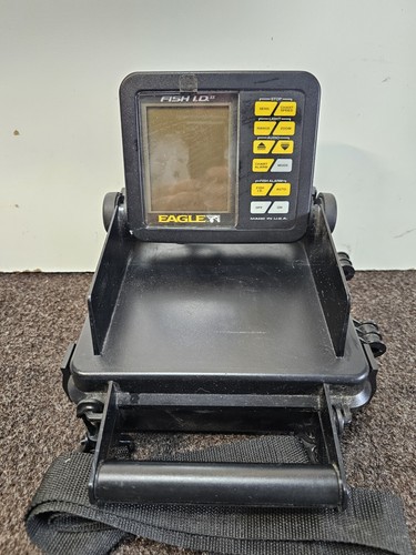 Eagle Fish ID II 2 Fish Finder Fishing Boat Sonar In Portable Case Box ...