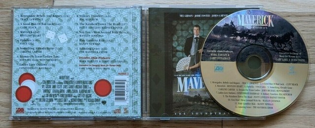 Maverick Motion Picture Original Movie Soundtrack CD 1994 Atlantic | eBay