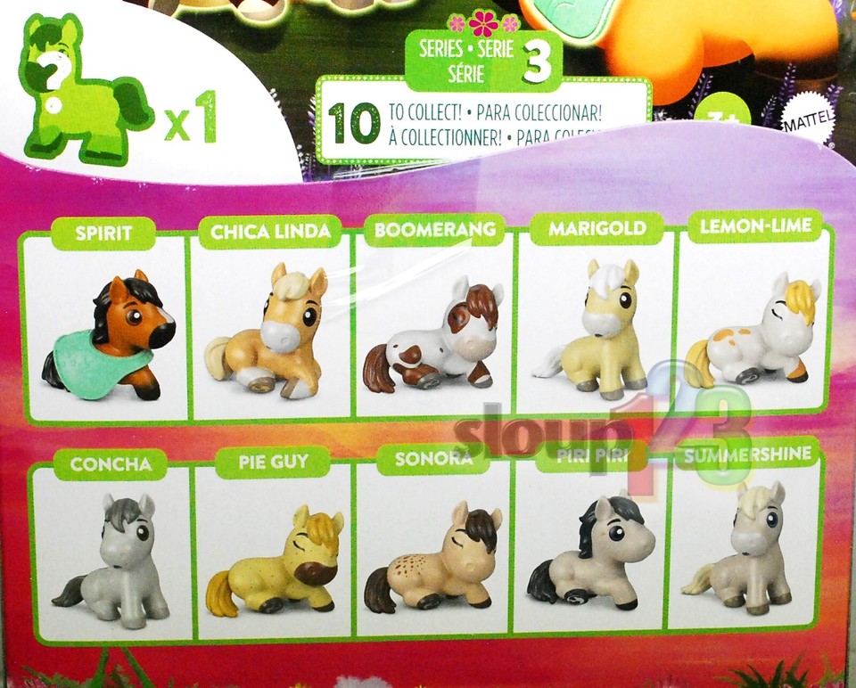 *DREAMWORKS SPIRIT MINIS - SERIES 3 - MYSTERY BAG HORSES - COMPLETE SET ...