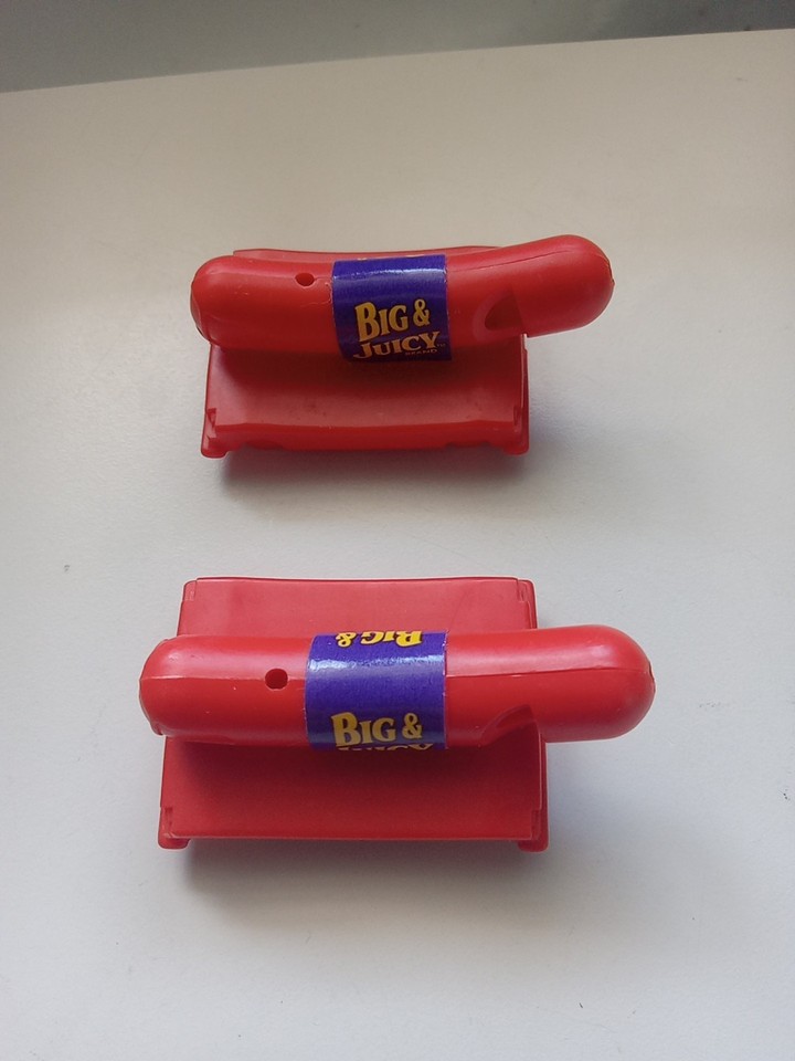 Lot of 2 Oscar Mayer Weiner BIG & JUICY Whistles | eBay