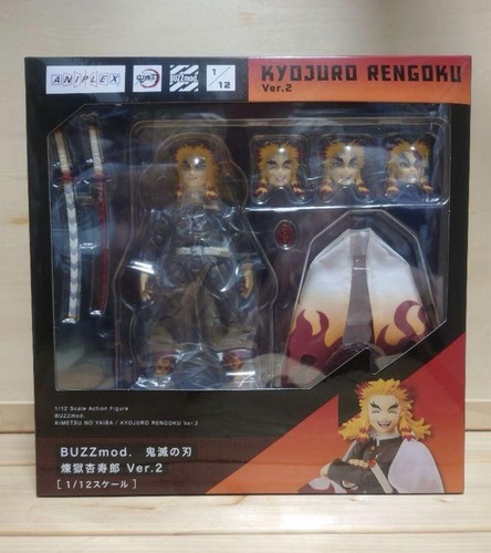 BUZZmod. Figurine Kyojuro Rengoku Ver.2 1/12 Demon Slayer Kimetsu no ...